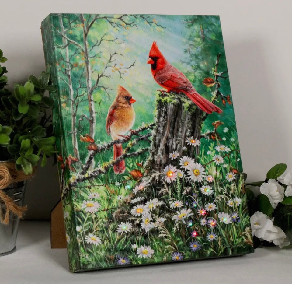 Golden Light Tabletop Lighted Canvas – Summit St Shop