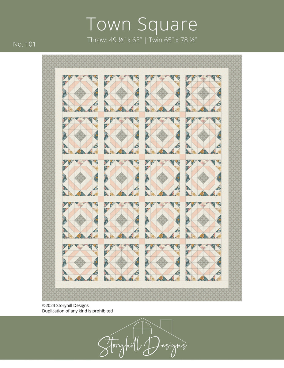 Town Square Quilt Pattern - Storyhill Designs – Summit St Shop